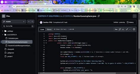 Swetha V On Linkedin Javaprogramming Numberguessinggame Logicgame