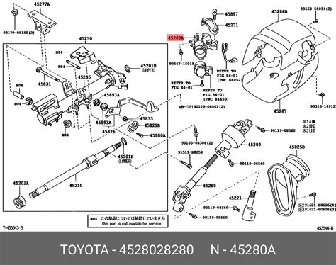 45280 28280 Genuine Toyota Noah Voxy 200111 200706 Bracket Assy
