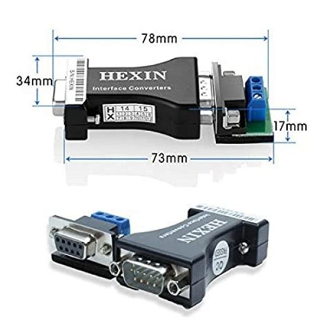 Hexin Rs232 To Rs485 Adapter Converter Mibs Tech Solutions