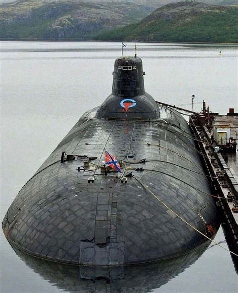 Russian Typhoon Class Typhoon Class Russias Largest Submarine In