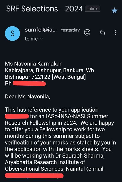 Navonila Karmakar On Linkedin I Am Glad To Share That I Have Been