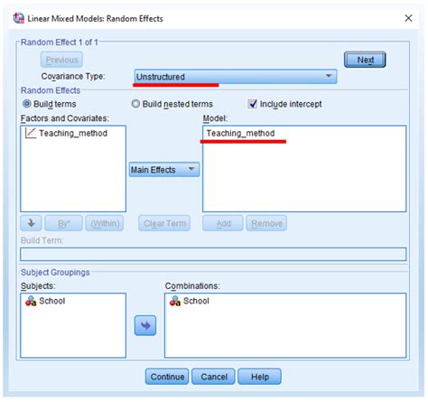 Linear Mixed Models In Spss