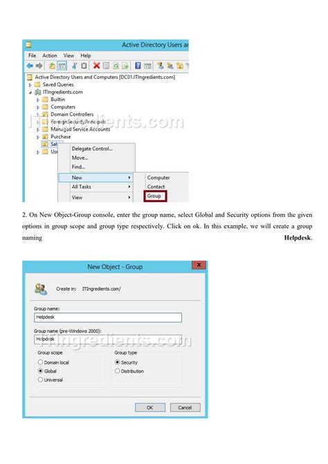 Solution Implement Group Policy General Steps Requirements Group Policy Object Editor And