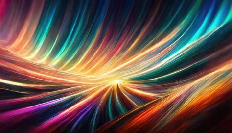 Premium Photo Colorful Abstract Background With Blurry Multicolored Beams