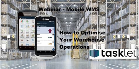 Optimise Warehouse Operations With Tasklet Mobile Wms