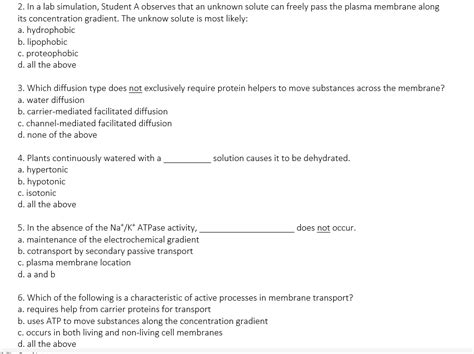 Solved In A Lab Simulation Student A Observes That An Chegg