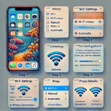 how to use mobile proxies on iphones step by step instructions