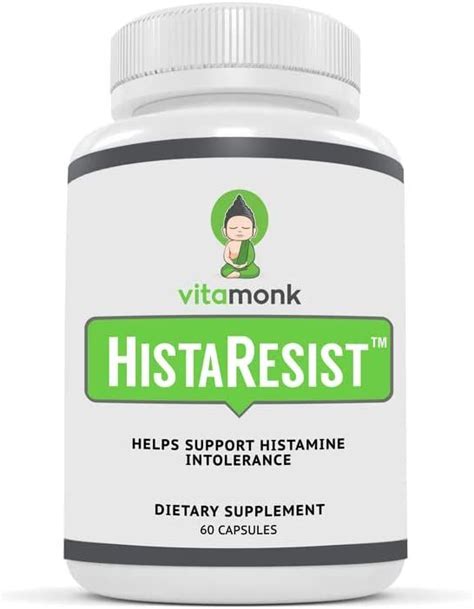 Vitamonk Histaresist Histamine Blocker For Histamine Intolerance Dao Enzyme Supplement Optimal