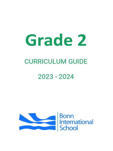 Grade 2 Curriculum Guide Pdf Curriculum Learning