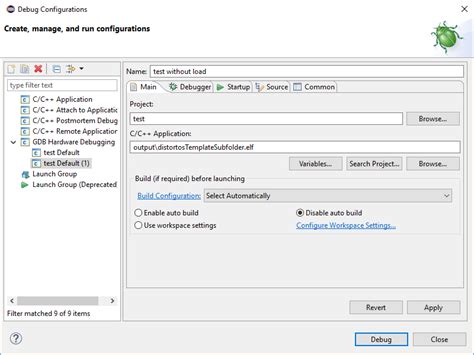 Eclipse Debugging Setup For Arm Microcontrollers • Distortos