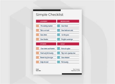 20 Best Google Docs Checklist Templates 2023