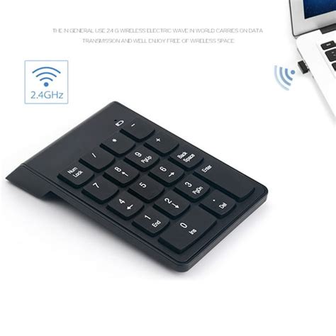 Wireless 2 4g Mini Usb 18 Keys Number Pad Numeric Keypad Keyboard For