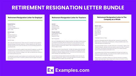 30 Retirement Resignation Letter Examples To Download