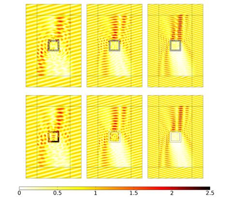 Real Part Of The Normalized Displacement Field Of The Microstructured