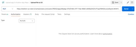 Upload An App Using The Kobiton Api Postman Kobiton Docs