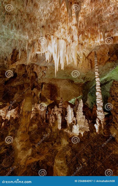 Carlsbad Caverns Stock Image Image Of Carlsbad Geology 256884097