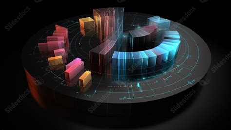 The Cutting Edge Graph Chart For Future Planning 3d Rendered Business