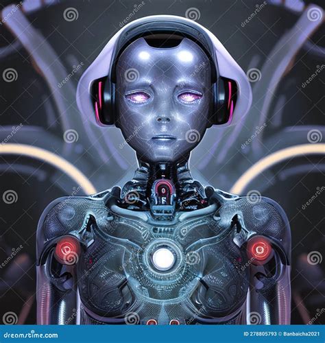 Picture Of Robot The Robot Disassembles The Face Of A Humanoid Robot