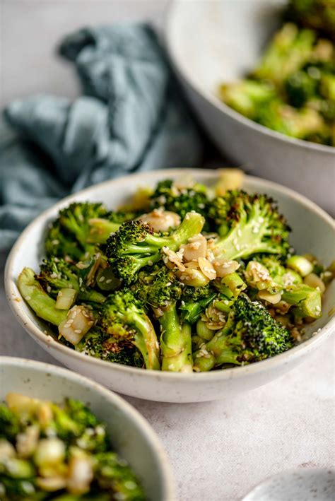 Miso Roasted Broccoli Salad Food Buzz Daily