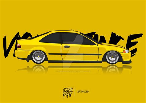 Honda Civc Ej2 By Loweredsociety On Deviantart