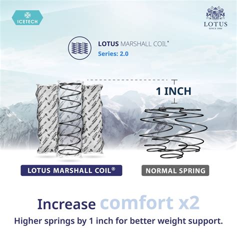Lotus Mattress Arctic Zen Lotus Mattress