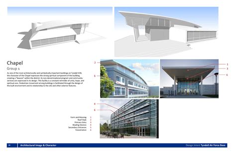 Tyndall Afb Design Intent Architectural Image And Character