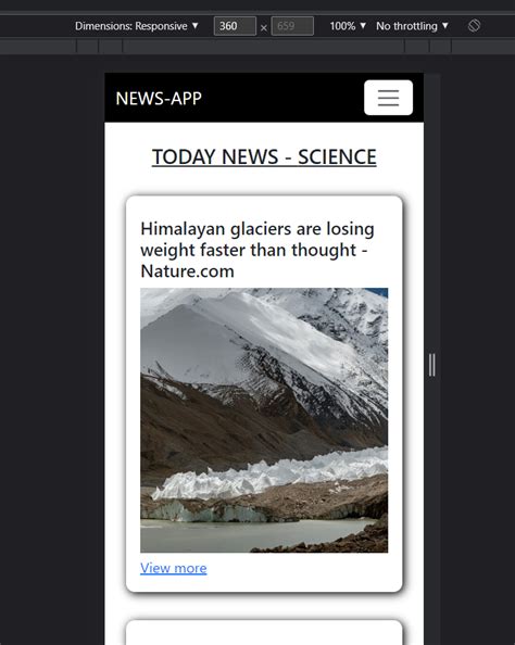 GitHub Bhanu11pratap News App