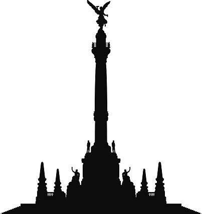 Ilustración De El Ángel De La Independencia La Ciudad De México Y Más