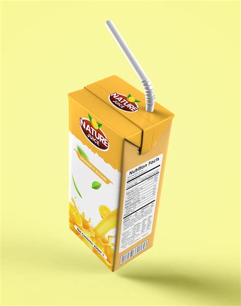 Juice Box Packaging Design Behance