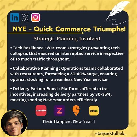 zomato swiggy blinkit zepto zomato srijan mallick posted on the