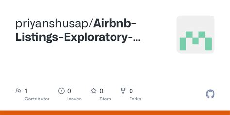 Github Priyanshusap Airbnb Listings Exploratory Data Analysis Eda