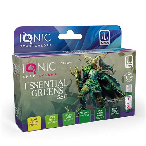 Ionic Smart Colors Essential Greens Infamous Jt