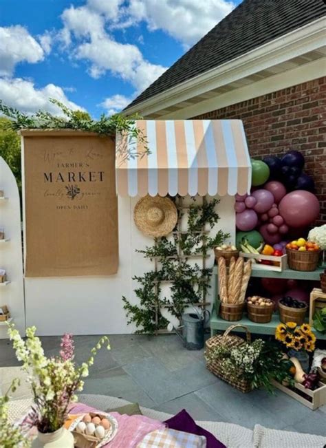 Shes Off The Market Bridal Shower Theme Garden Party Bridal Shower