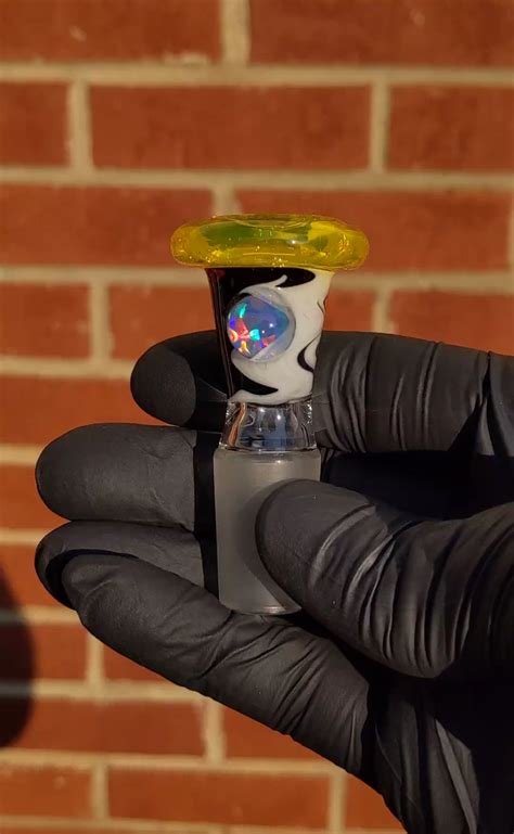 Kyle White 18mm Linework Slide 3 Glass Art Rva