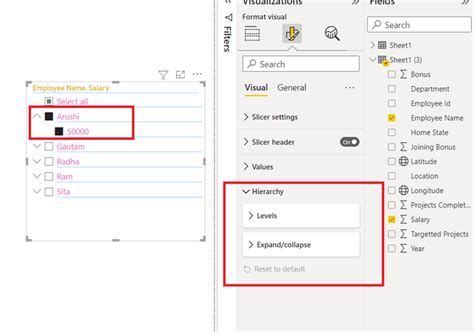 Power Bi Slicer Geeksforgeeks