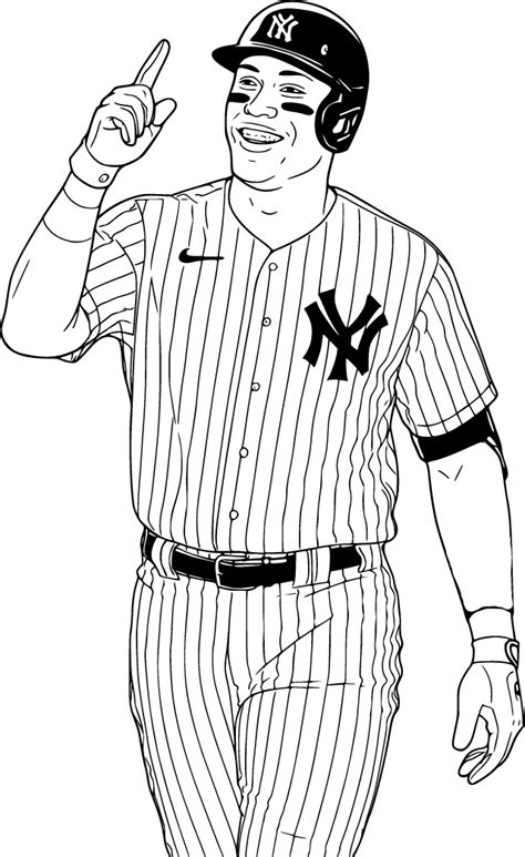 Free Printable Yankees Coloring Pages 2025