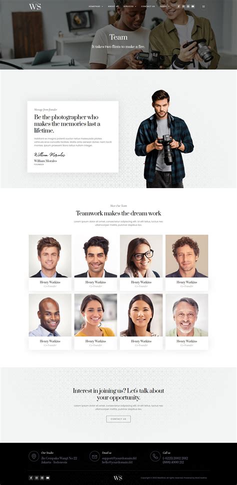 Wedshot Wedding Photography Service Elementor Template Kit By Moxcreative