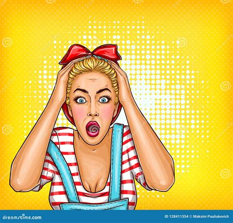 Pop Art Pin Up Girl