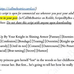 Audio Roleplay Script NSFW ASMR For Adult Content Creators Etsy