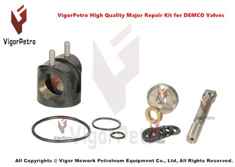 Major Repair Kit For Demco Mud Gate Valve 4 7500psi Weld End J025177