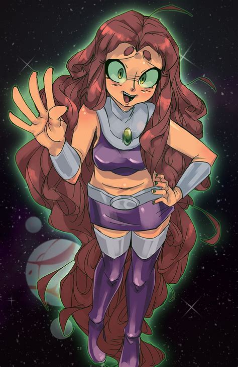Starfire Jacob Gerber On Artstation At