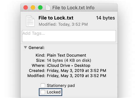 How To Lock Files On The Mac And Why You Might Want To