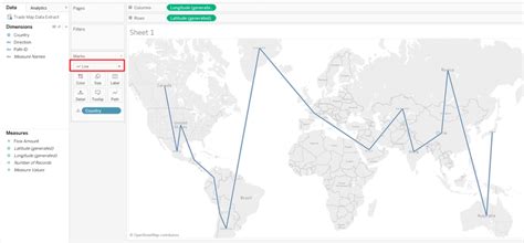Tableau Directional Vector Map Absentdata