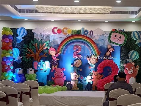 Coco Melon Theme Decoration Dreamz Event