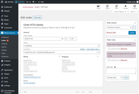How To Edit Woocommerce Orders Store Manager For Woocommerce New