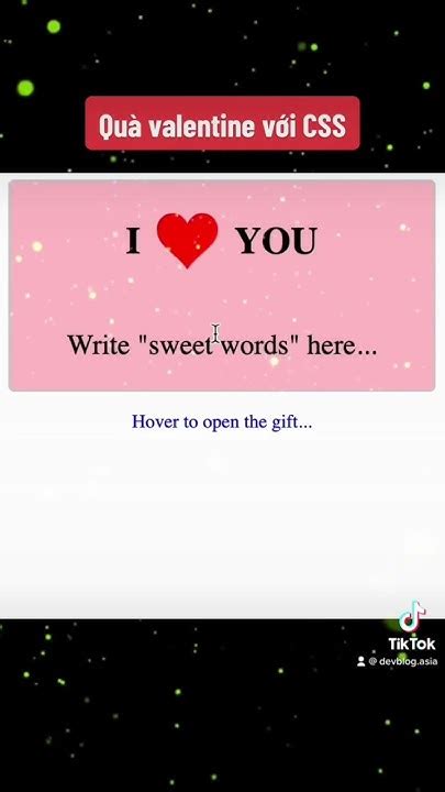 A Valentine T With Css Css Html Valentinesday Youtube