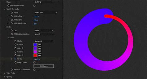 【after Effects】お洒落なストロークアニメーションを簡単に作ることができる無料プラグイン『thicc Stroke』を徹底解説