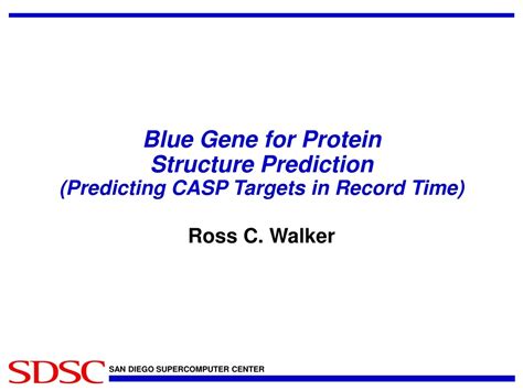 Ppt Blue Gene For Protein Structure Prediction Predicting Casp Targets In Record Time