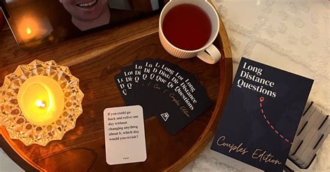 Long Distance Questions Long Distance Couples Card Game Lasting The