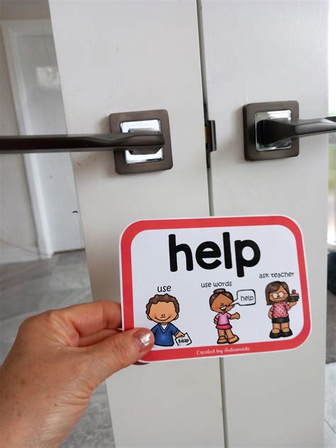 Tips On How To Use Help Card Visuals Autismade